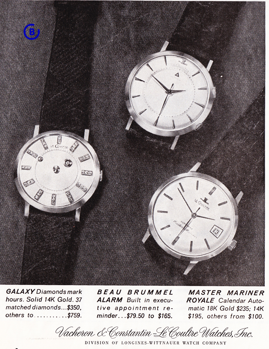 Jaeger-LeCoultre and the U.S. market: the Master Mariner Line – The ...
